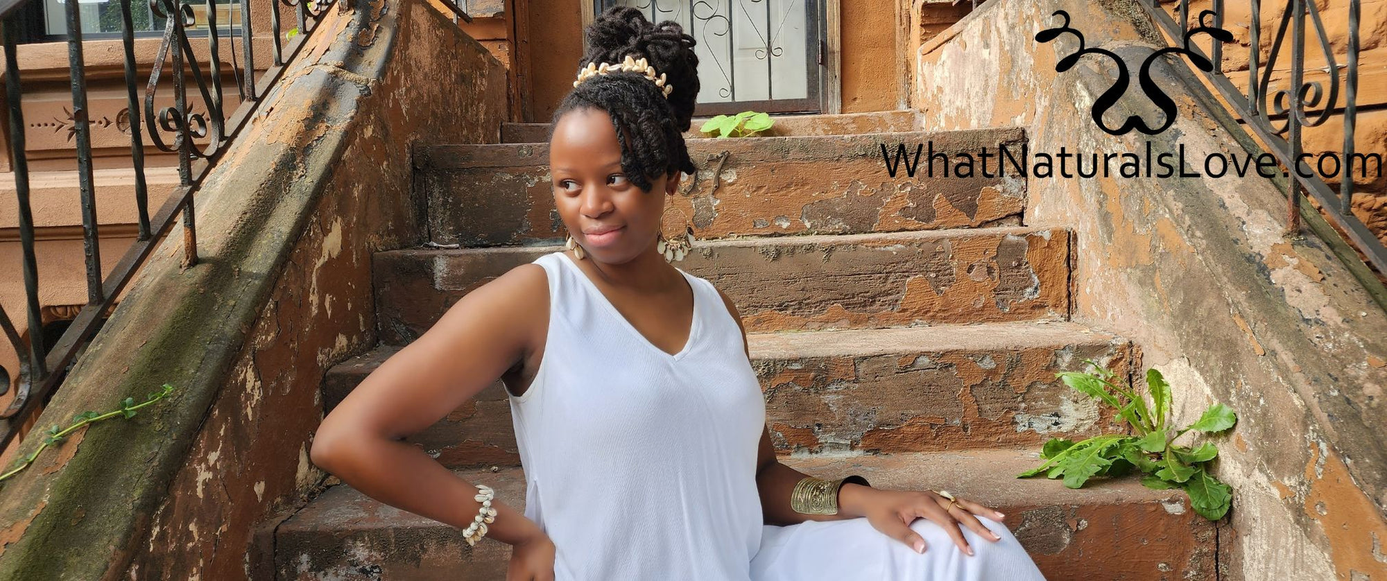 Elevate Your Style with Cowrie Shell Jewelry; Locs Hairstyle and Outfi ...