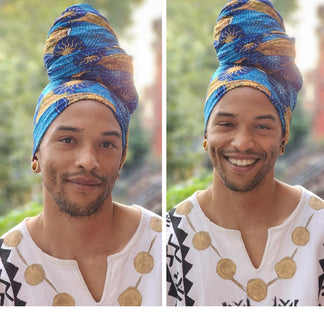 Long Tail Tube Wrap to style and protect Locs, Sisterlocks and Dreadlo ...