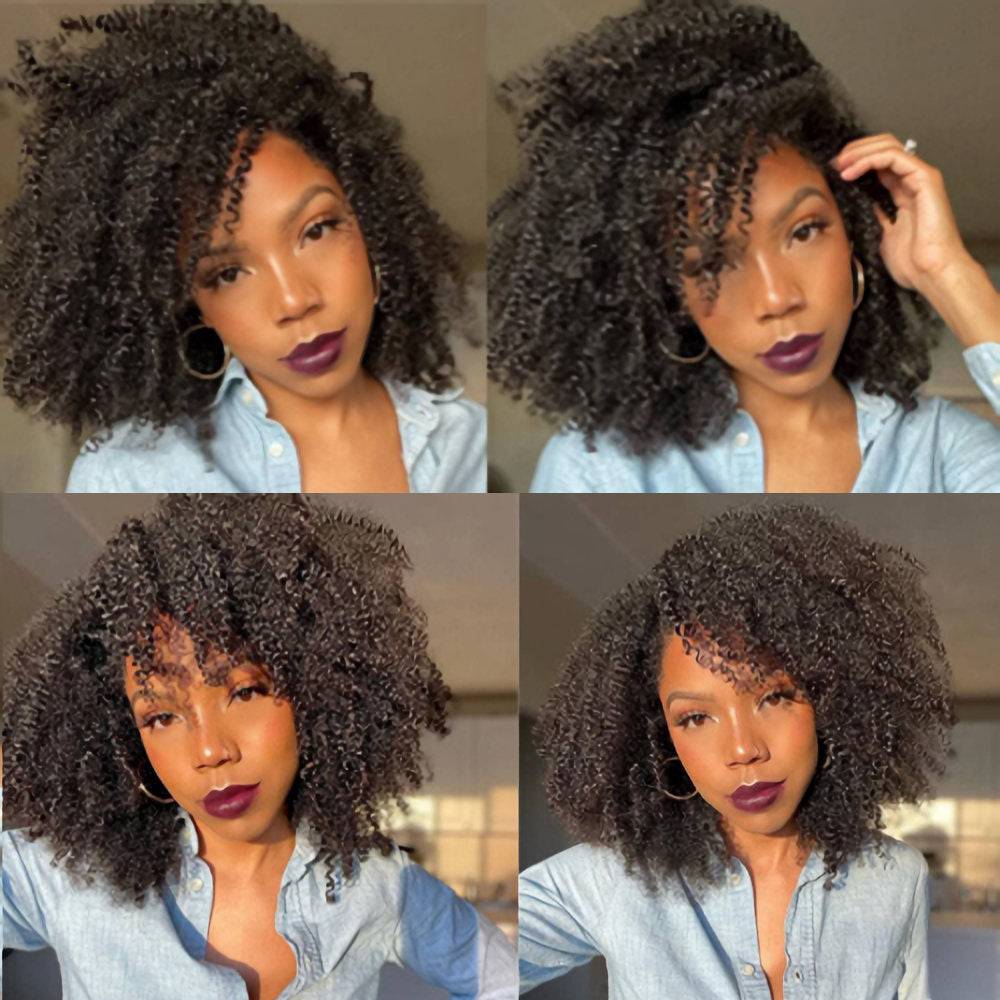 Natural 4B 4C Virgin Afro Human Hair Clip Ins – WhatNaturalsLove.com