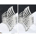 Aurora Wing Cuffs - Gold & Silver for Locs, Sisterlocks, Dreadlocks and ...
