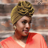 Prewrapped flower turban Perfect for Memorial Day 2024 ...